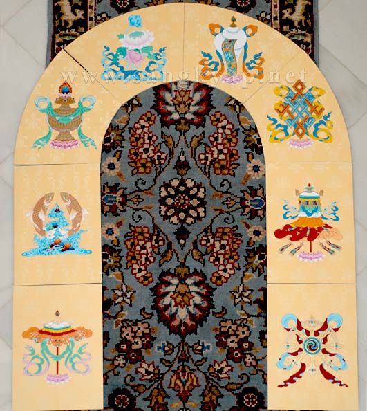 Painting of the Eight Auspicious Symbols - Yoji Nishi