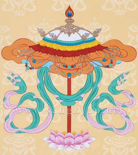 Painting of the Eight Auspicious Symbols - Yoji Nishi