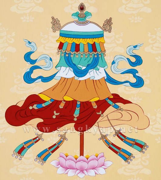 Painting of the Eight Auspicious Symbols - Yoji Nishi